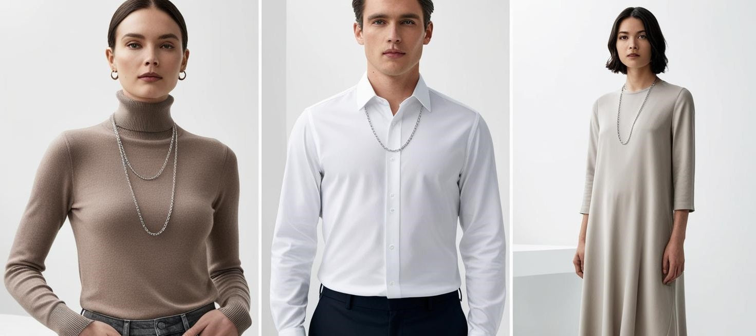Top Silver Chain Looks for Minimalist Outfits – Teddy Howler